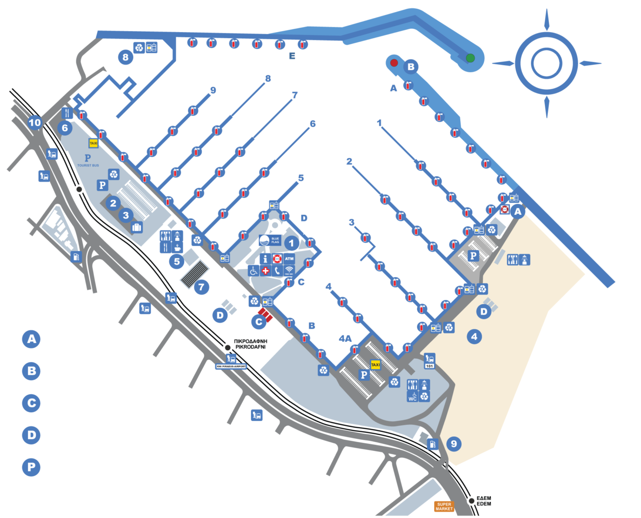 Alimos Marina Plan - Νέα Μαρίνα Αλίμου